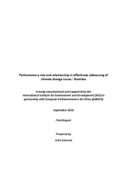 Jefta Goreseb | International Institute for Environment and Development